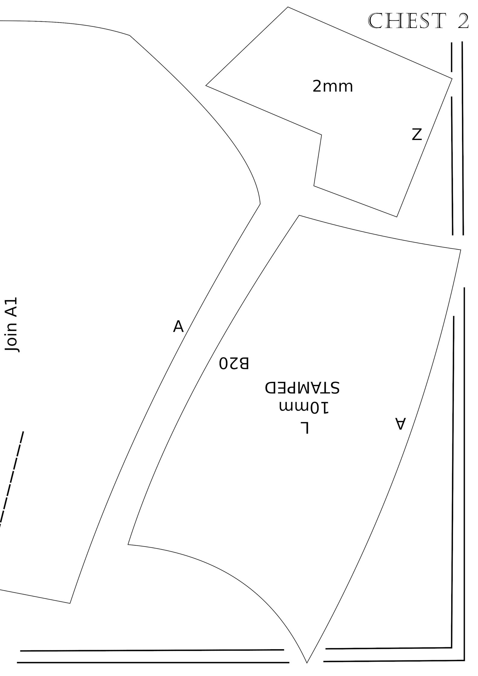 Mass Effect N7 Armour - EVA Foam Pattern/template - Etsy