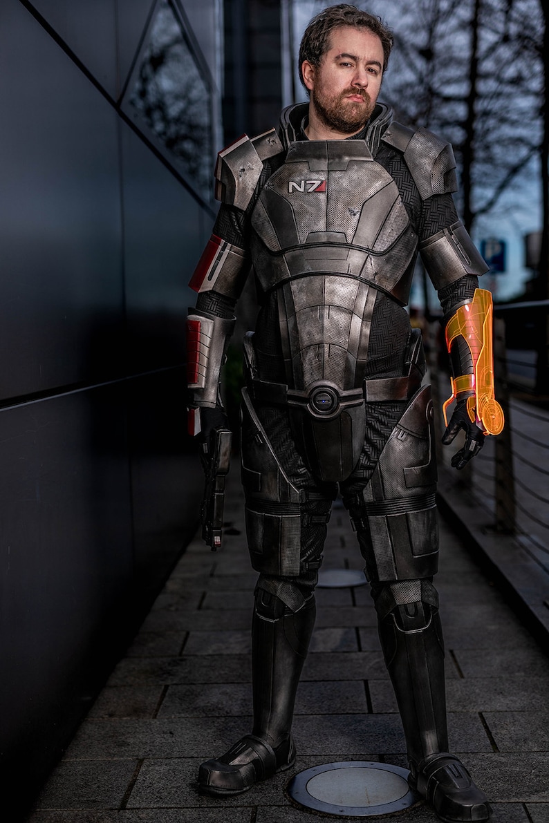 Mass Effect N7 Armour - EVA Foam Pattern/template - Etsy