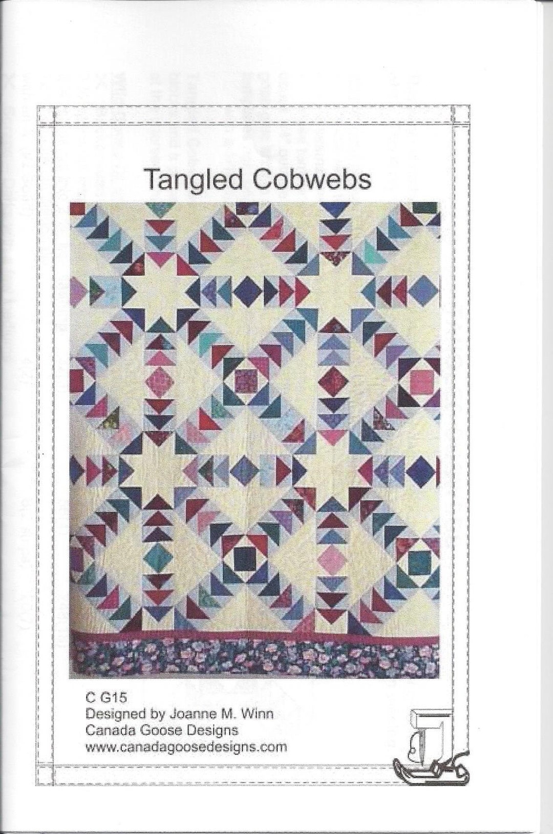 Tangled Cobwebs Paper Piecing Quilt Pattern-pdf DOWNLOAD - Etsy