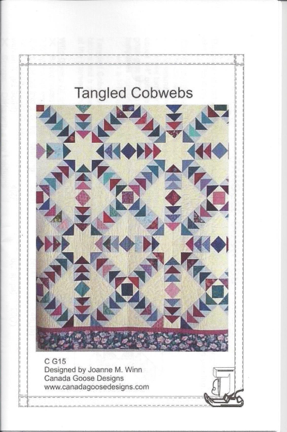 Tangled Cobwebs Paper Piecing Quilt Pattern-pdf DOWNLOAD - Etsy