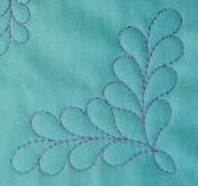 Feather Quilting Designs #2 Set of 10 - Etsy