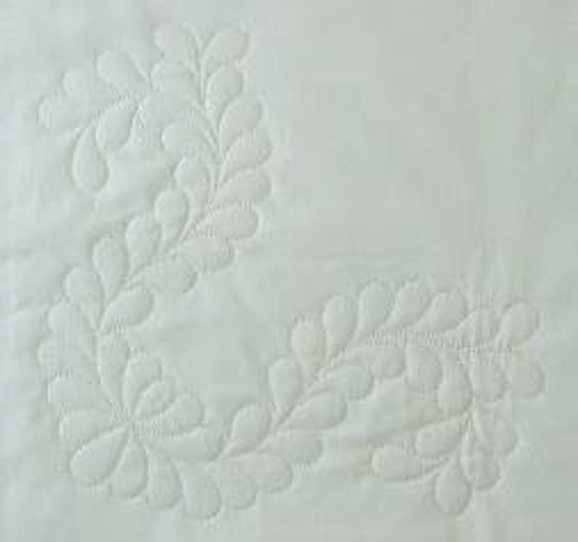 Border Feather Quilting Designs#2 Set of 3 Sizes - Etsy
