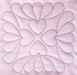 Feather Quilting Designs for Machine Embroidery #1 Set of 10 Different ...