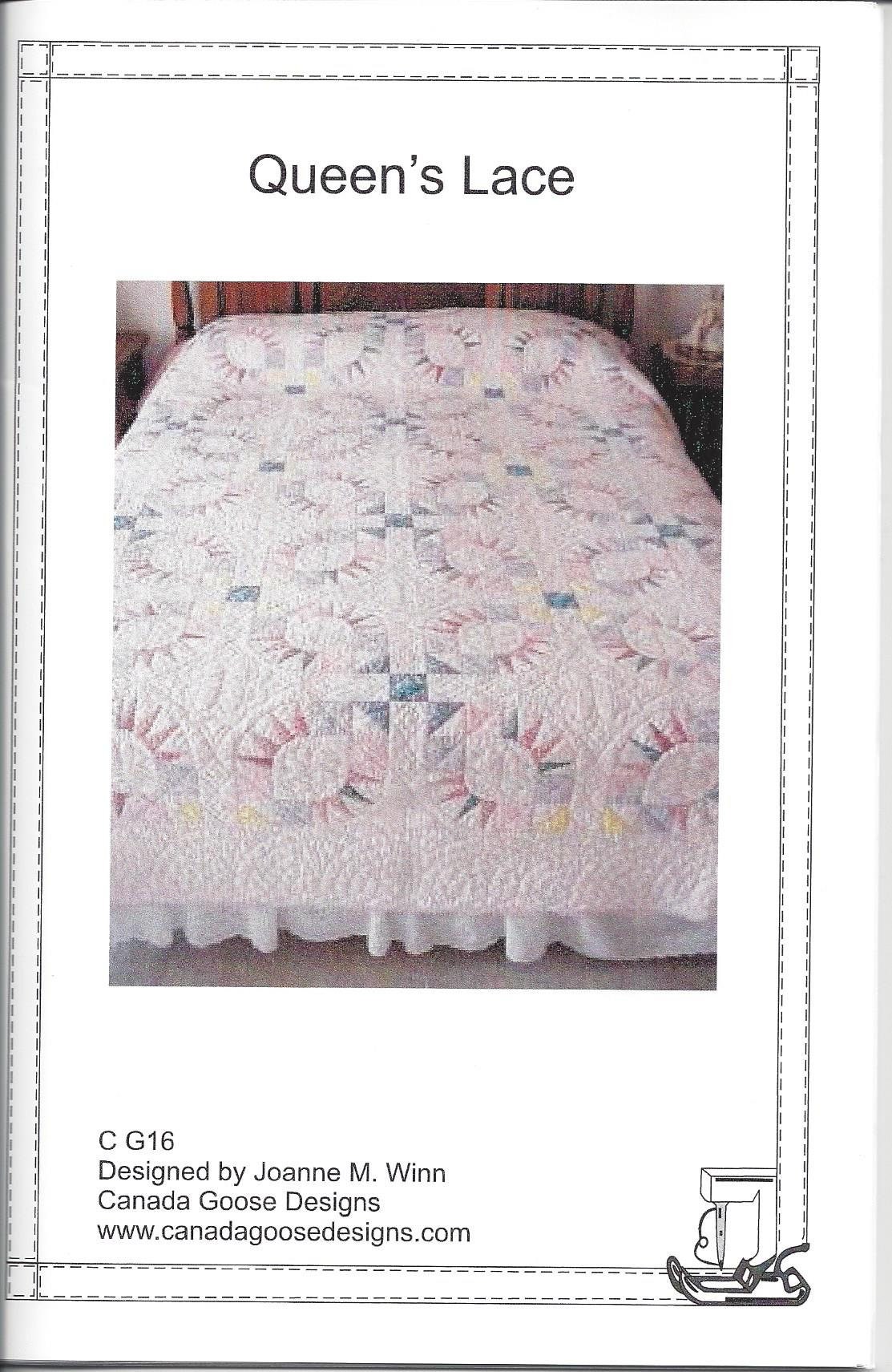 Queen's Lace Paper Piecing Quilt Pattern-pdf DOWNLOAD - Etsy