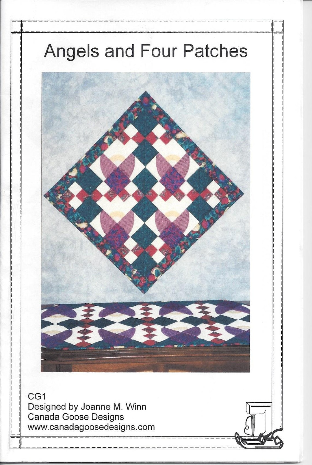 Angels and Four Patches Quilt Pattern PDF Download - Etsy