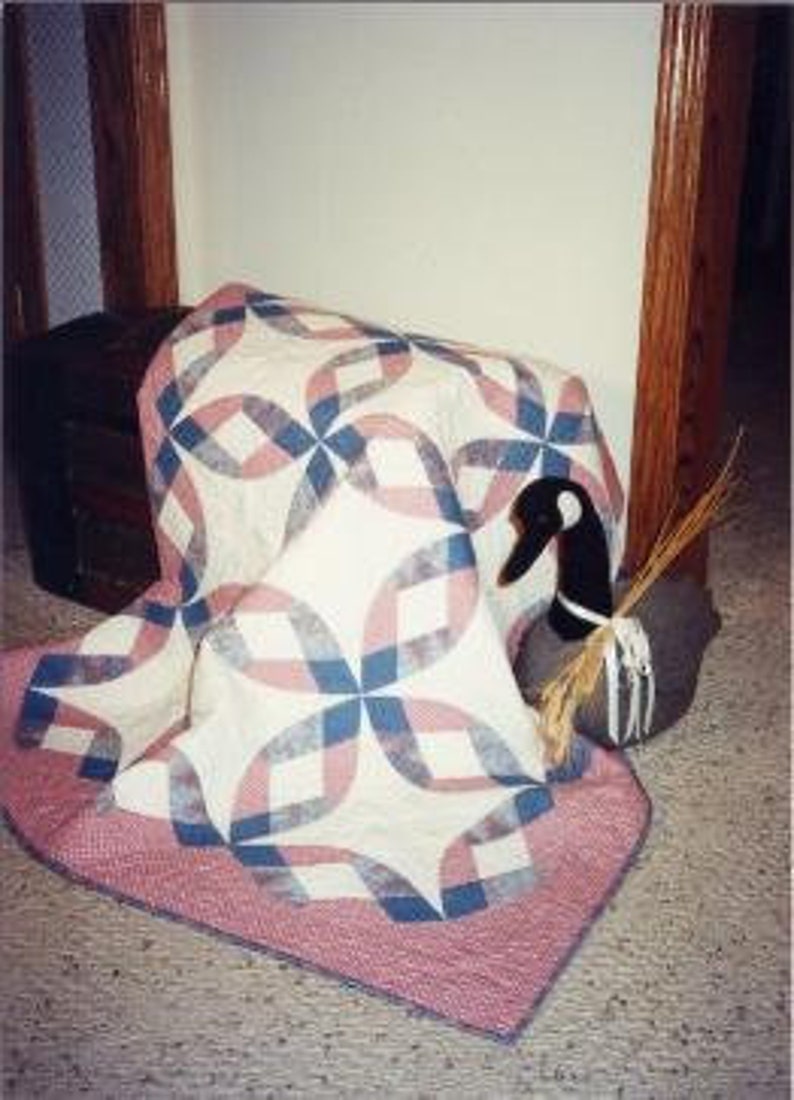 Diamond Wedding Ring Quilt Pattern-pdf DOWNLOAD - Etsy Australia