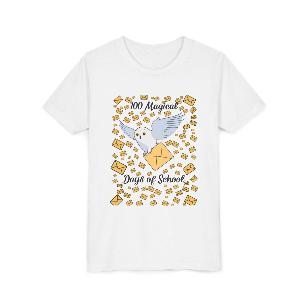 Kids Hedwig 100 Days of School Shirt - Etsy