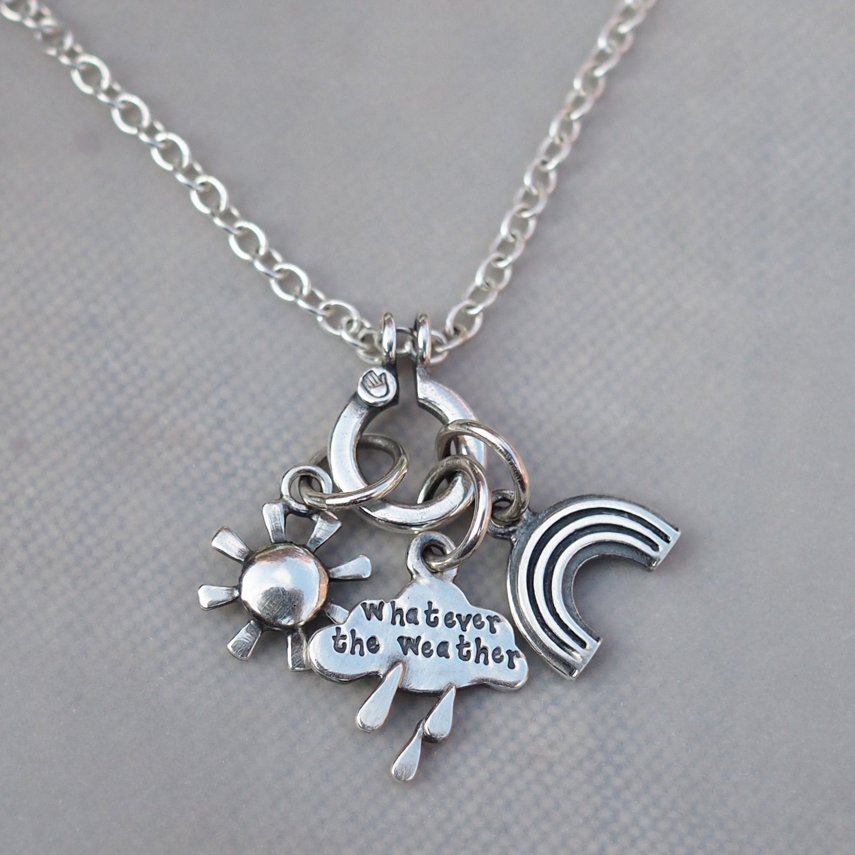 Weather With You Charm Necklace - Etsy UK