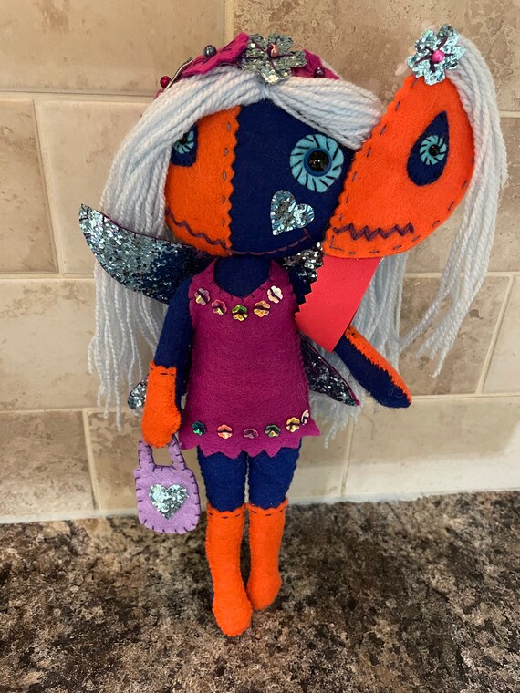 Handmade Alien Monster Doll - Etsy