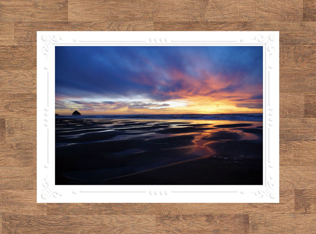 Tierra Del Mar | Oregon Coast PNW Sunsets Seascape Landscape Folded ...