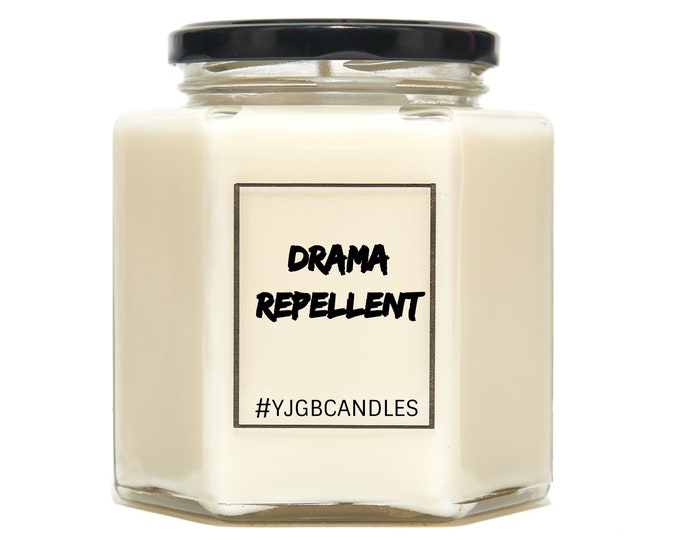 Drama Repellent Candle, Girly Candle, Girl Code, Cheeky Gift, Funny ...