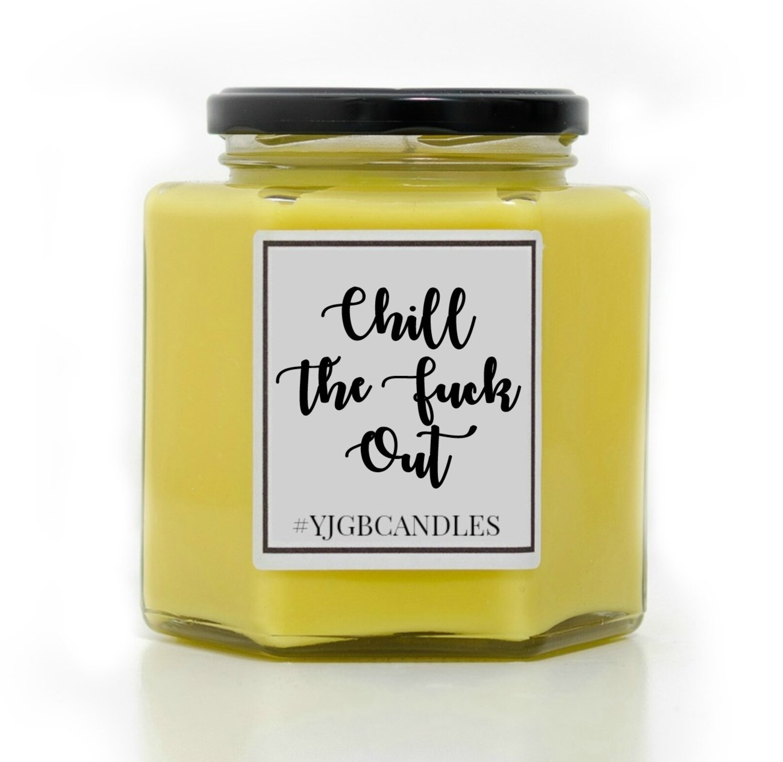 Chill the Fck Out Scented Candles Mature Cheeky Relaxing - Etsy