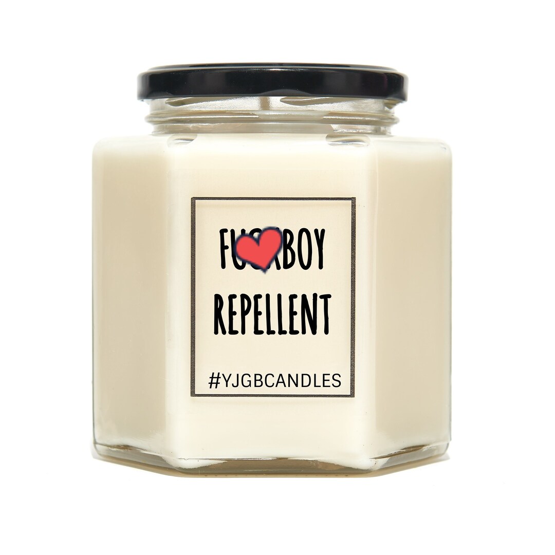 Fu*kboy Repellent Candle, Offensive Gift, Mature Gift, Cheeky Gift ...