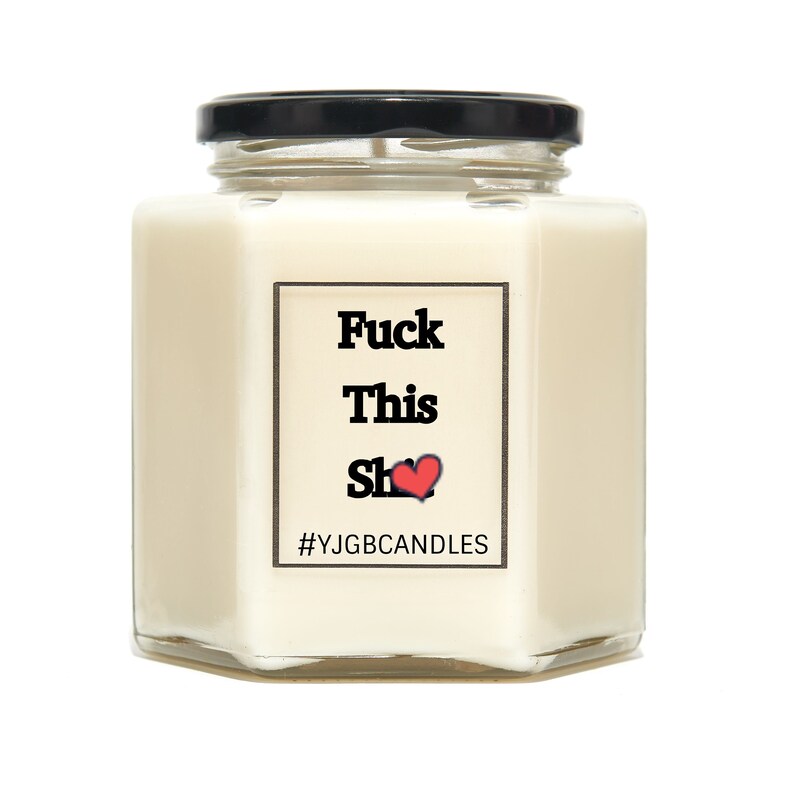 Fck This Sht Candle, Offensive Gift, Mature Gift, Cheeky Gift, Funny ...