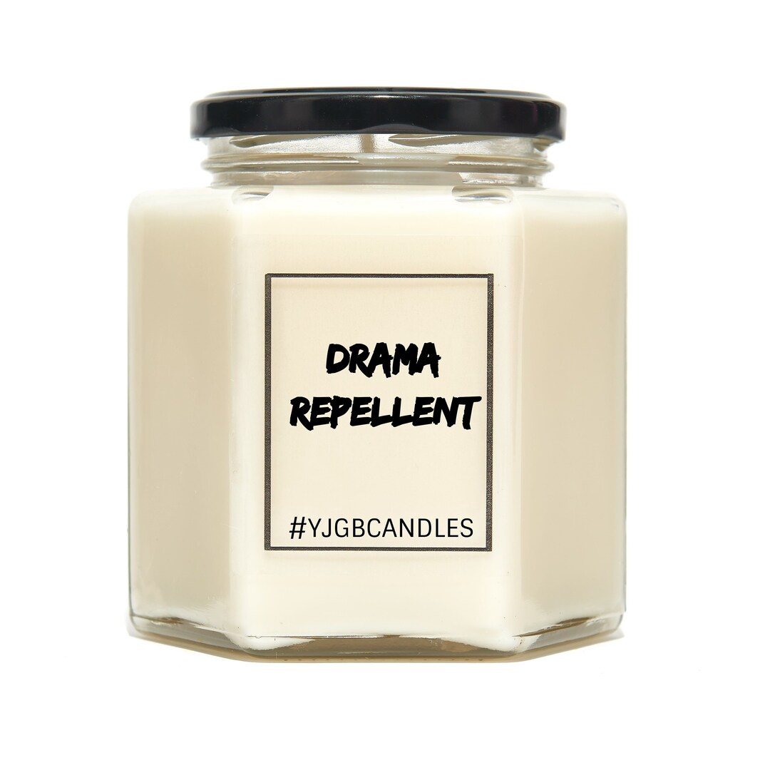 Drama Repellent Candle, Girly Candle, Girl Code, Cheeky Gift, Funny ...