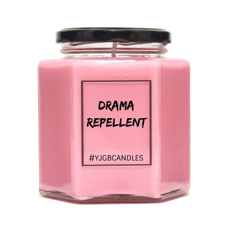 Drama Repellent Candle, Girly Candle, Girl Code, Cheeky Gift, Funny ...