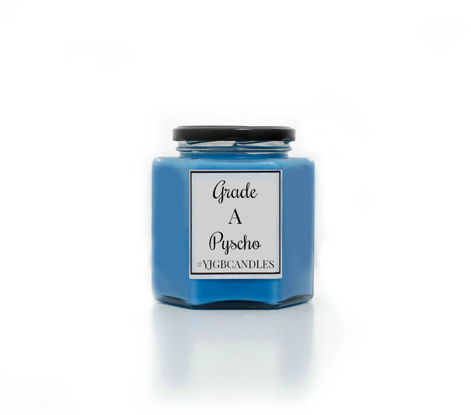 Grade A Psycho Candle, Offensive Gift, Rude Gift, Cheeky Gift, Funny ...
