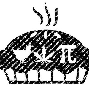 Chicken Pot Pi SVG DXF PDF Png Cut Files, Silhouette, Cricut, Chicken ...