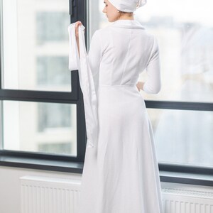Bridal Robe for Bride, Luxury Bride Robe, Long Bridal Robe, Robe With ...