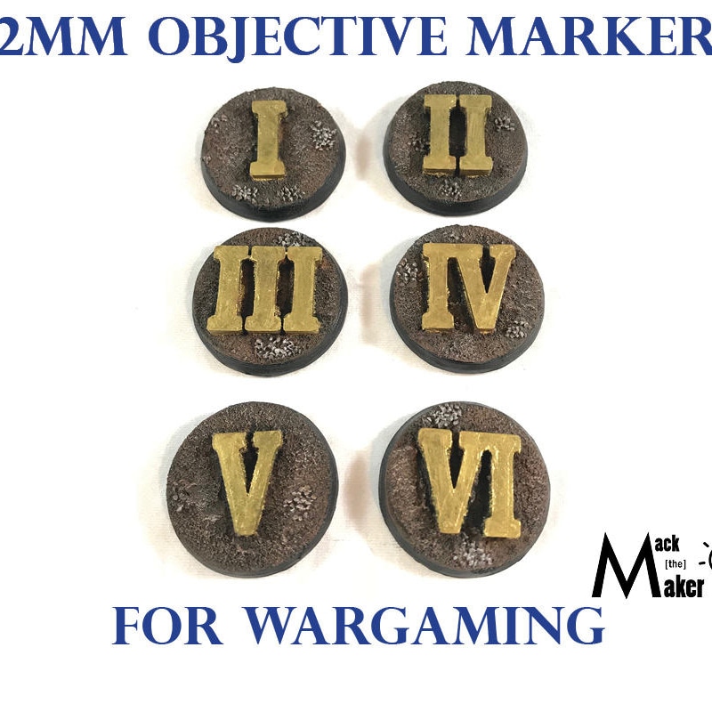 40k Objective Markers - Etsy