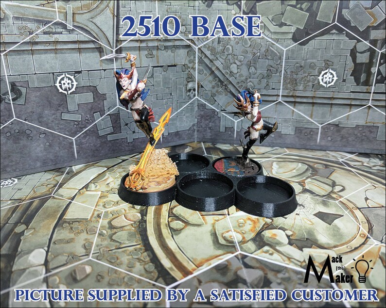 25mm Base | Movement Tray | 28mm Miniatures | Warhammer 40K | Age of ...