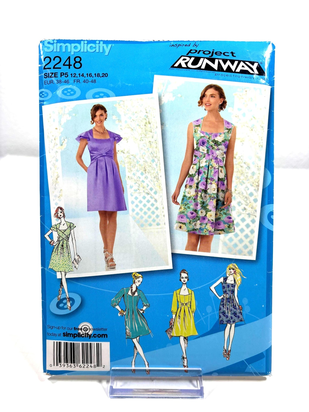 Simplicity 2248 Dress Sewing Pattern: Princess Seam, Sizes 12-20 - Etsy