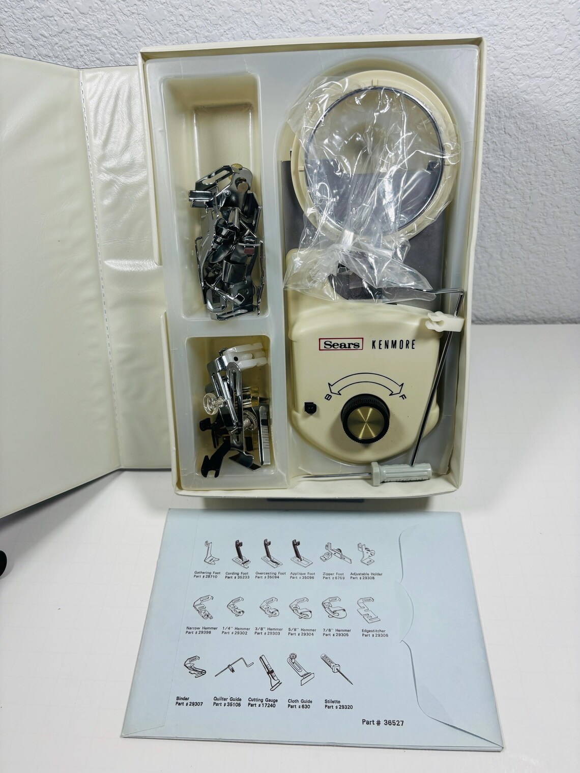 Kenmore Sewing Machine Attachments and Monogrammer Fits Most 158 Models ...