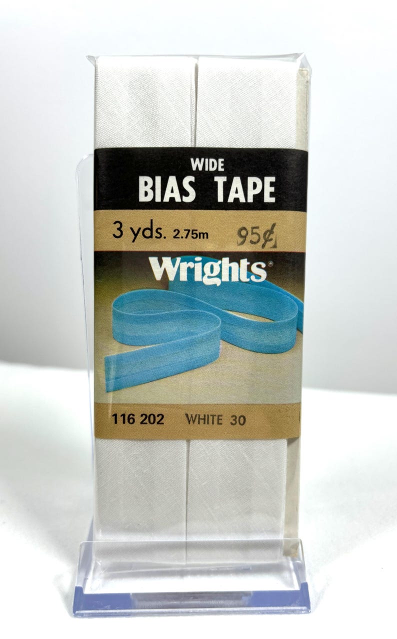Wrights, JP Coats Wide Single Fold Bias Tape - Etsy