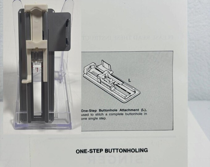 SINGER 4572, 93220, 93234 One Step Buttonhole Part L 137685-001 ...