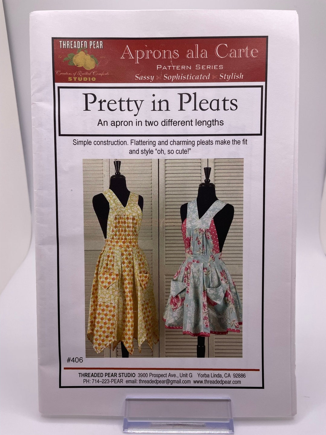 Pretty in Pleats Full Coverage Apron Uncut Ff With Bodice and Hemline ...