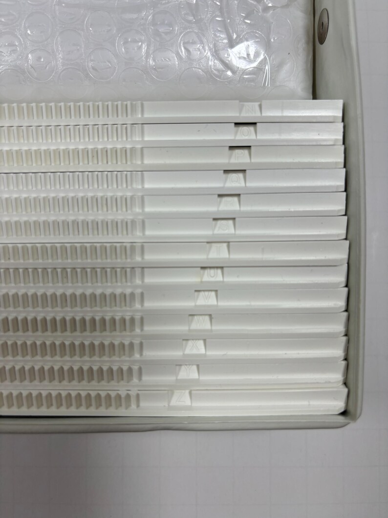 Kenmore Monogram Templates A Z for Use With Kenmore Monogrammer - Etsy