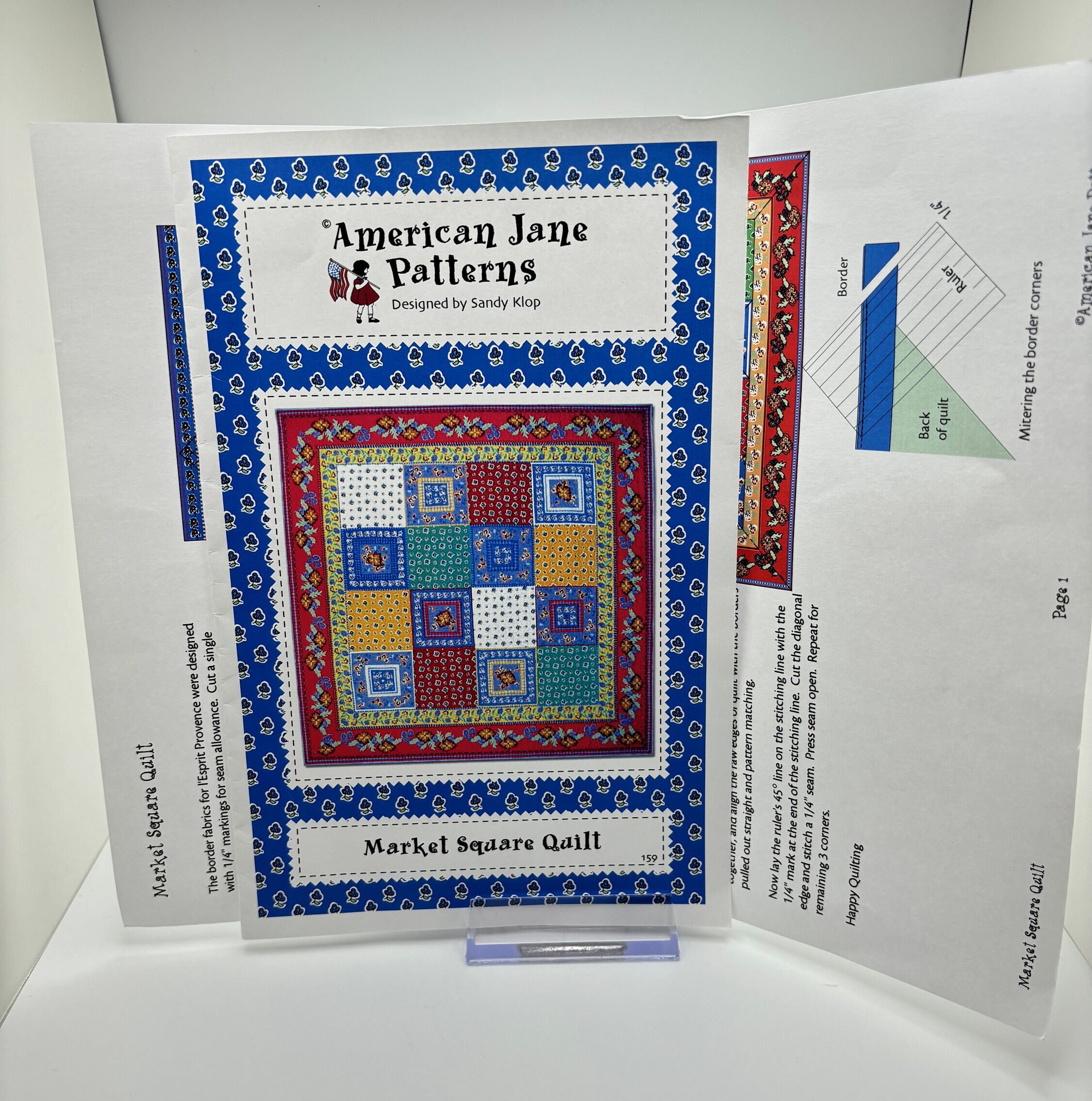 American Jane Patterns Market Square Quilt - Etsy