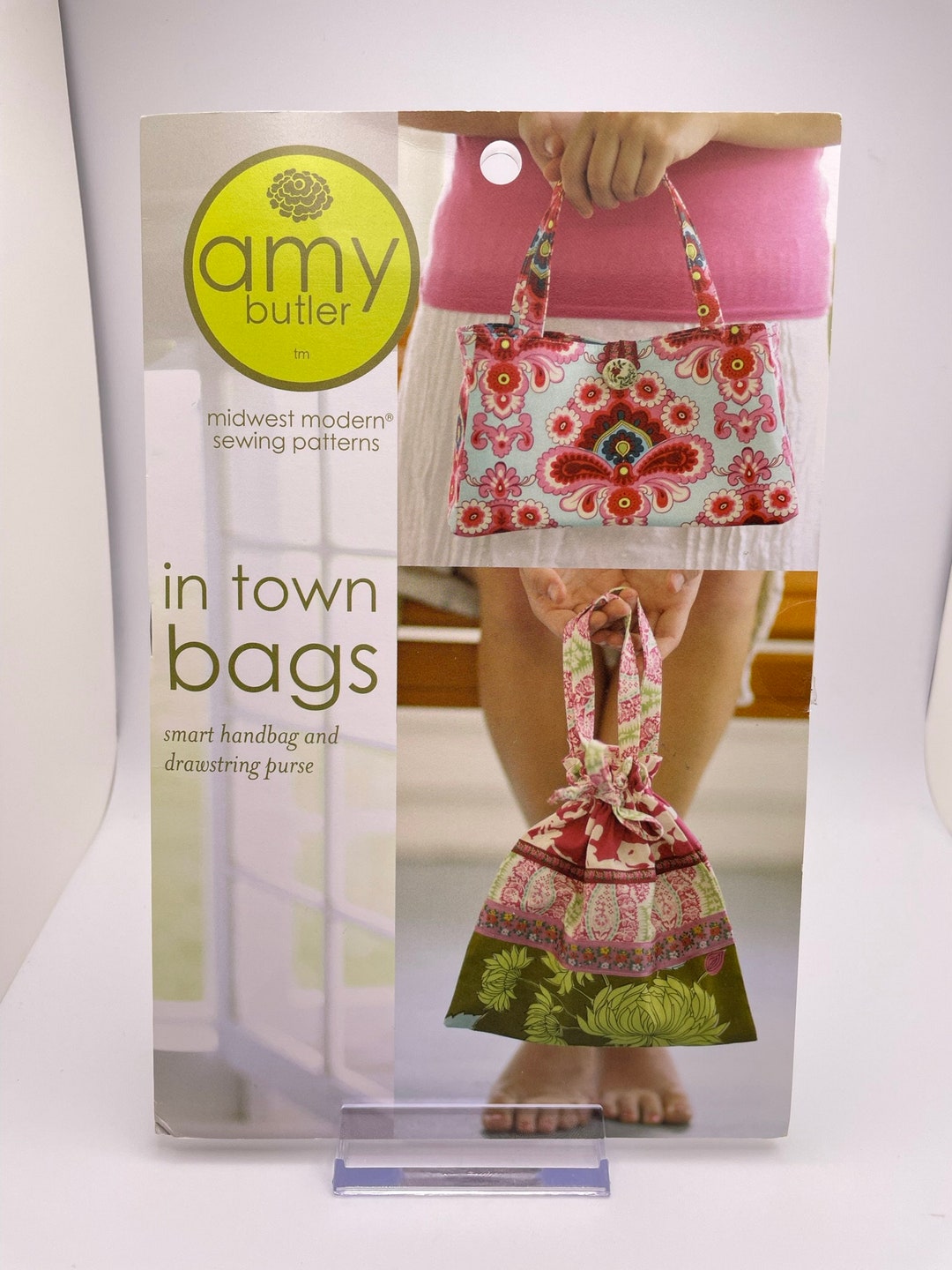 Amy Butler Uncut FF Pattern in Town Bags: a Smart Handbag and a ...