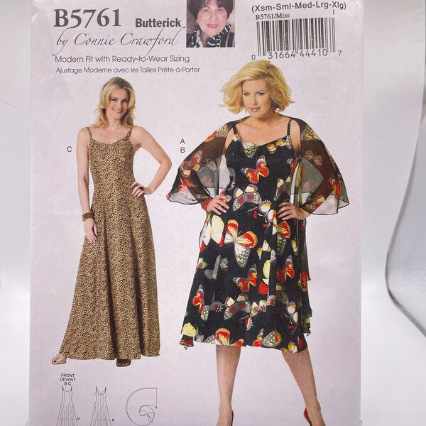 Modern Fit and Flare Dress Pattern - Etsy