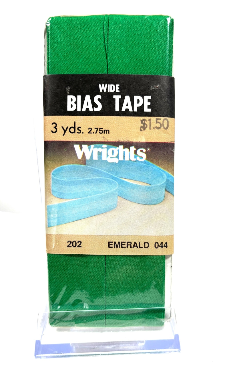 Wrights, JP Coats Wide Single Fold Bias Tape - Etsy