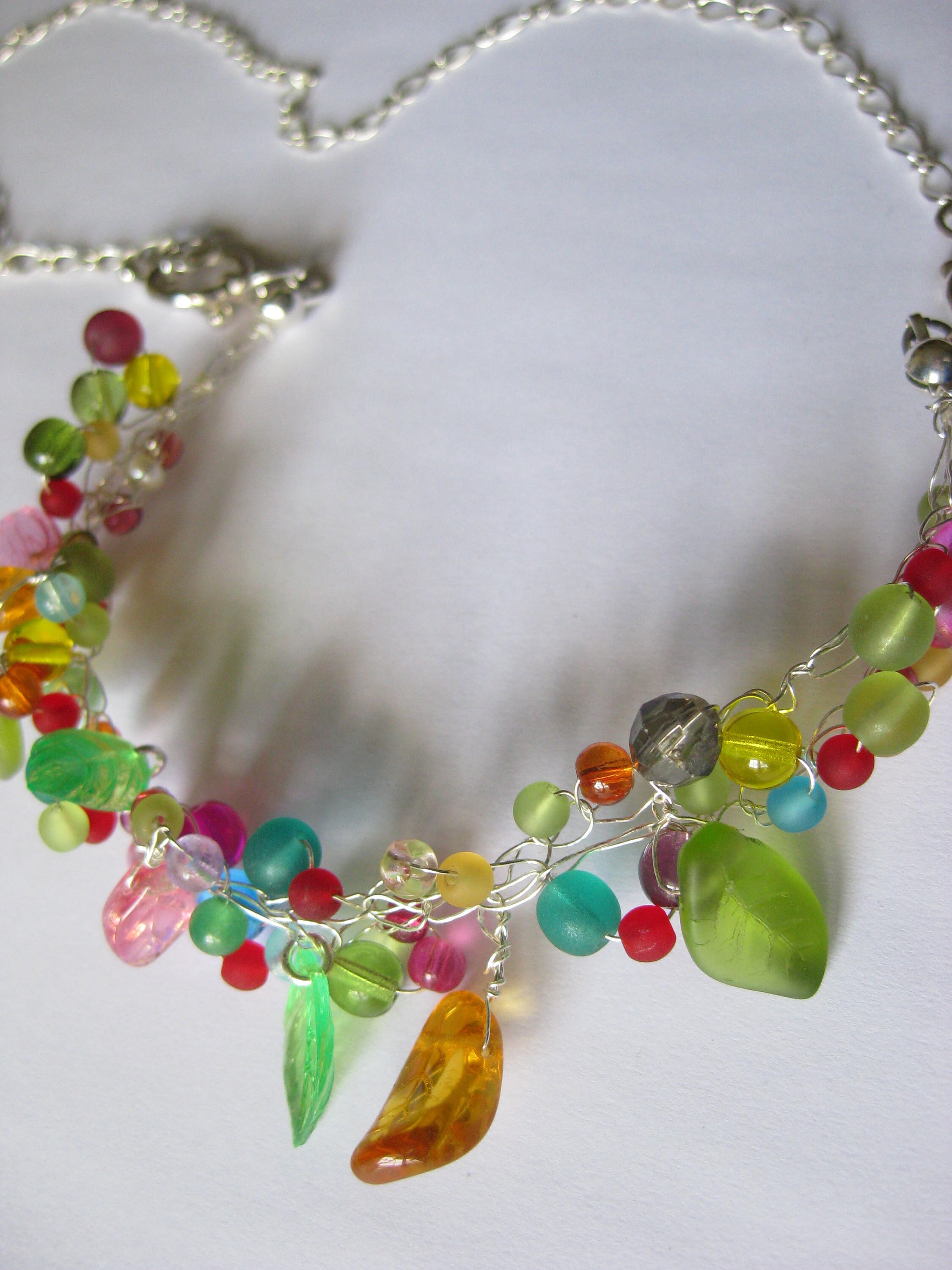Convertible Necklace in Bright Colors - Etsy Ireland
