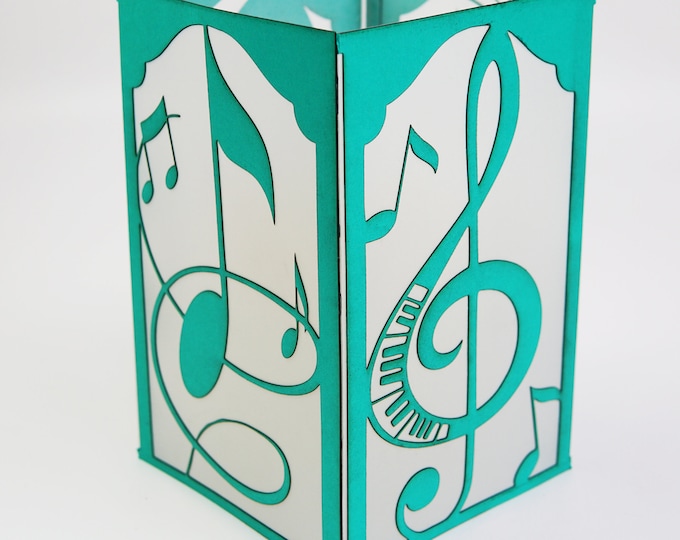 Music Centerpiece, Paper Lanterns, Music Decorations, Music Lover Gift ...