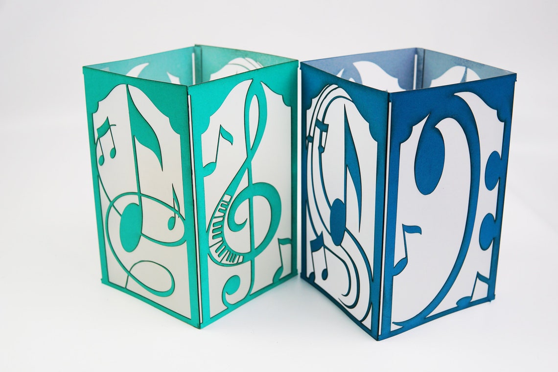 Music Notes Decor, Paper Lanterns, Music Decorations, Music Lover Gift ...