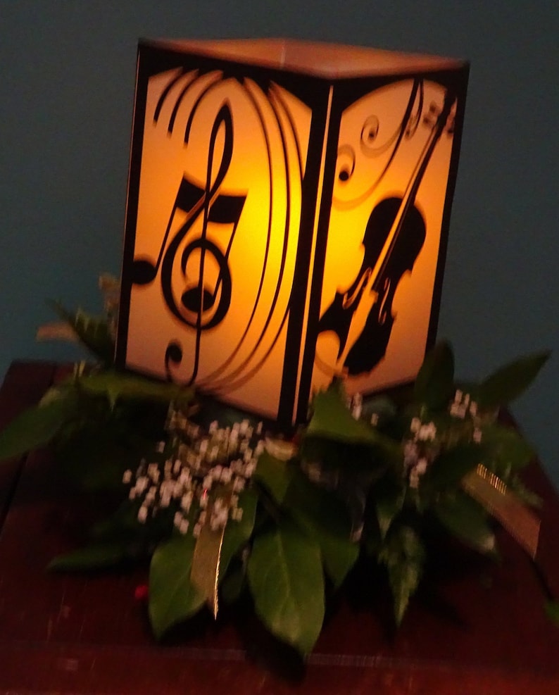 Paper Lanterns, Music, Music Decor, Gifts, Party Decor, Centerpiece ...