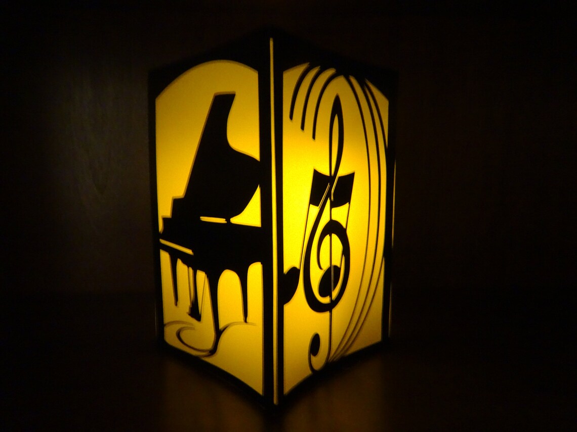 Paper Lanterns, Music, Music Decor, Gifts, Party Decor, Centerpiece ...