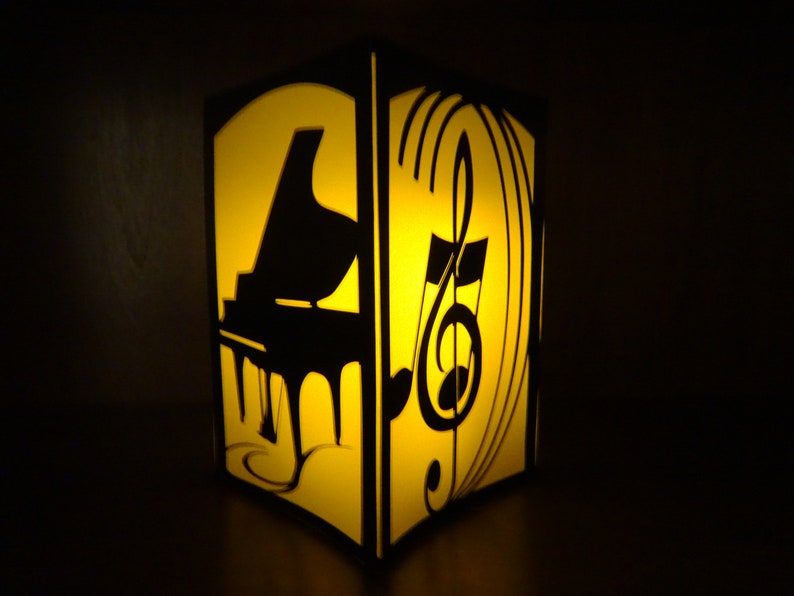 Paper Lanterns, Music, Music Decor, Gifts, Party Decor, Centerpiece ...