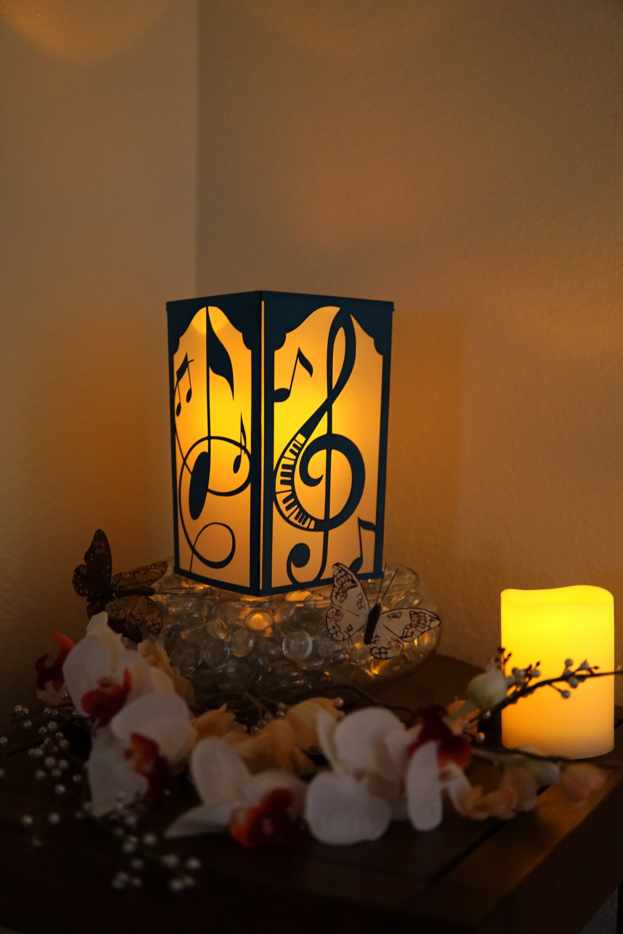 Music Centerpiece, Paper Lanterns, Music Decorations, Music Lover Gift ...