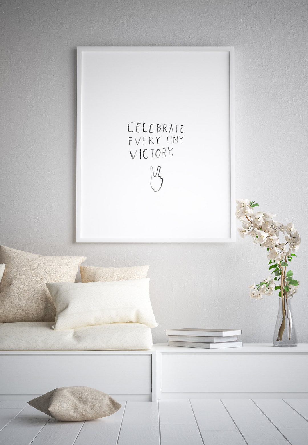 Poster: Celebrate Every Tiny Victory, Sw - Etsy