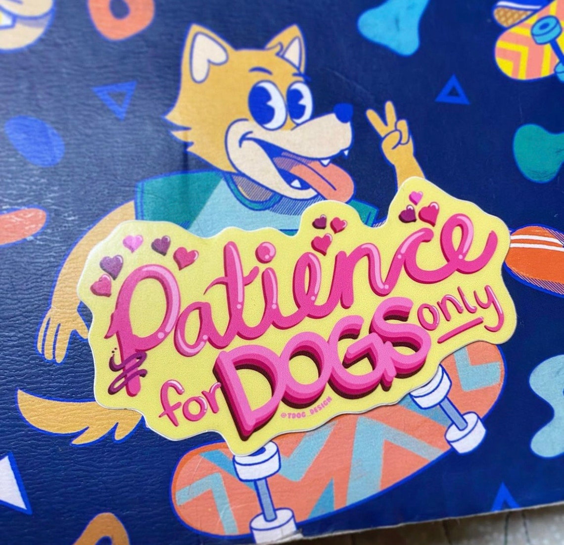 Patience for Dogs Only - 3” Sticker | Dog Groomer, Pet Stylist, Vet ...