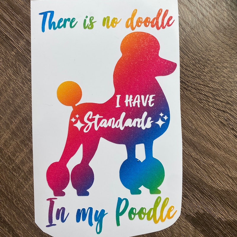 Poodle Decals - Etsy