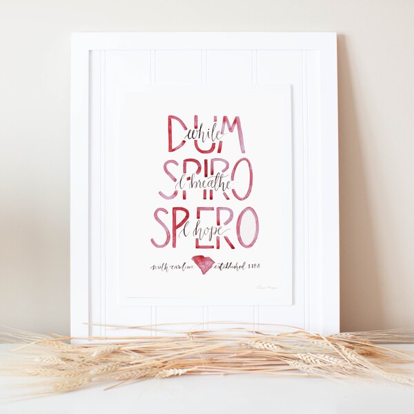 South Carolina Print - Etsy