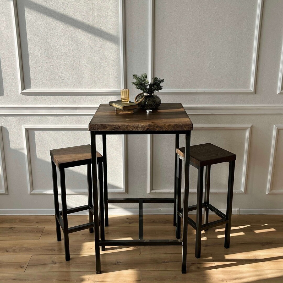 Bestloft® Bar Table Sets With or Without Bar Stools High Table Bar ...