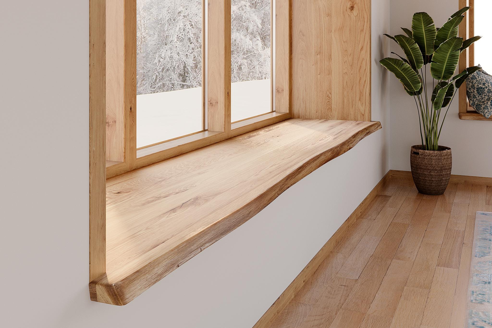 Luxus Fensterbank Holz Rustikal Bild