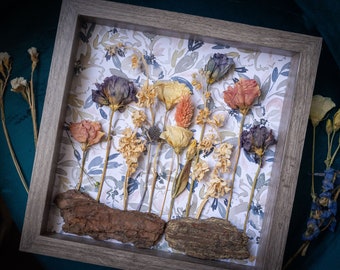 Dried Flower Art - Etsy