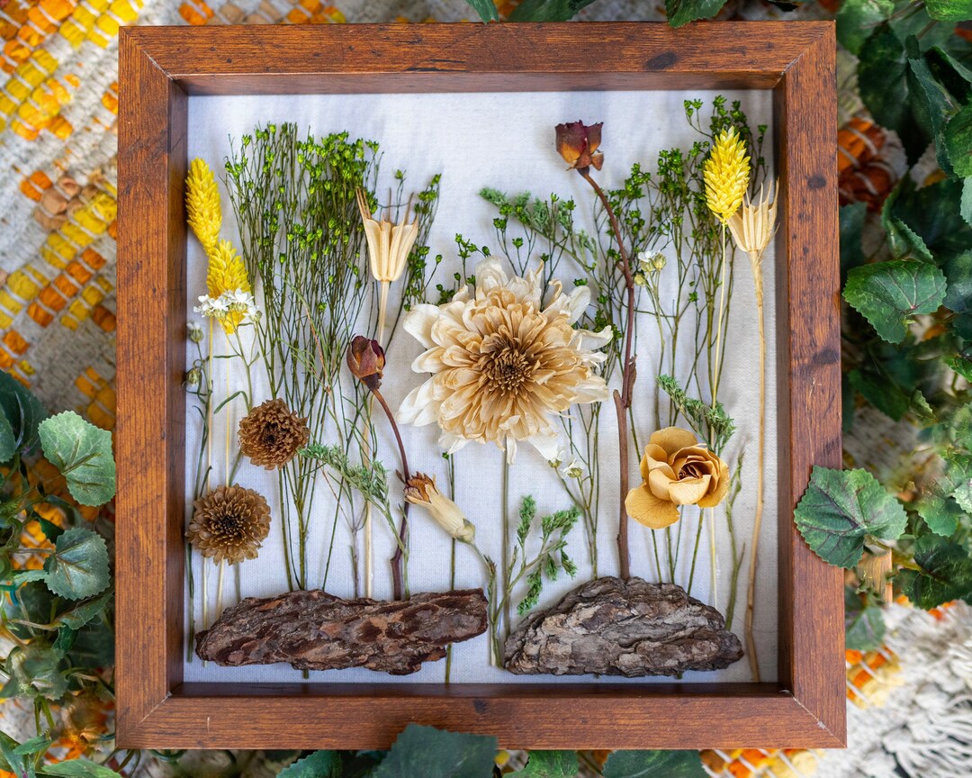 Dried Flower Art - Etsy